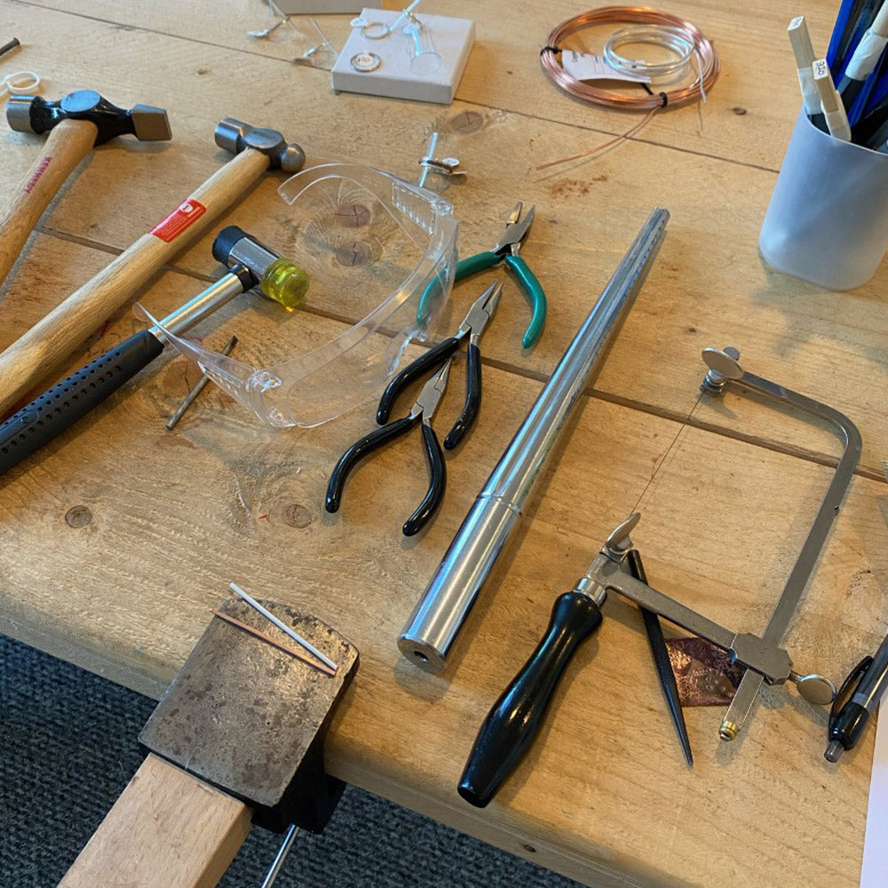 Private workshops - Silver bangle workshop – Zoe Ruth Designs