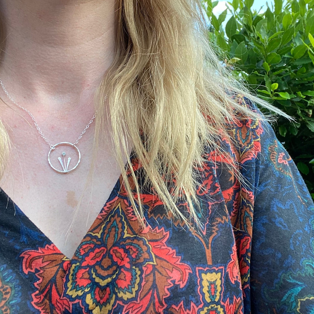 Spring flower necklace – Zoe Ruth Designs